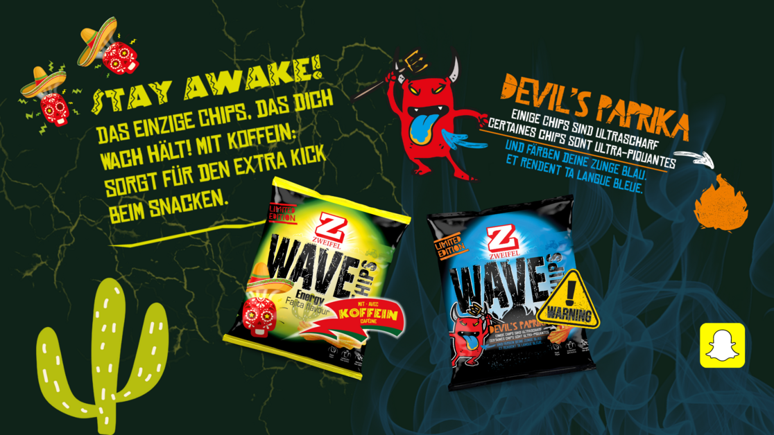 Zweifel Chips – Snapchat Filter Kampagne